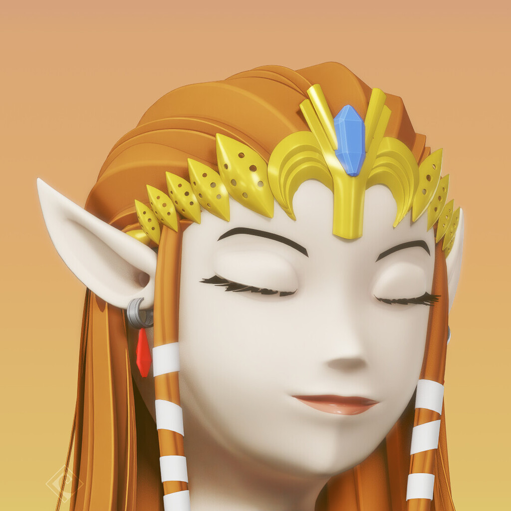 Stylized Zelda - Finished Projects - Blendermania3D