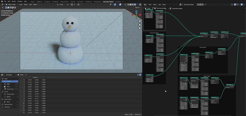Geometry Node Course Progress - Finished Projects - Blendermania3D