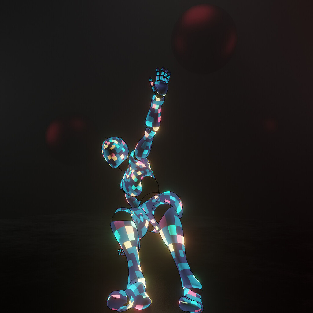Abstract break dance animation - Finished Projects - Blendermania3D