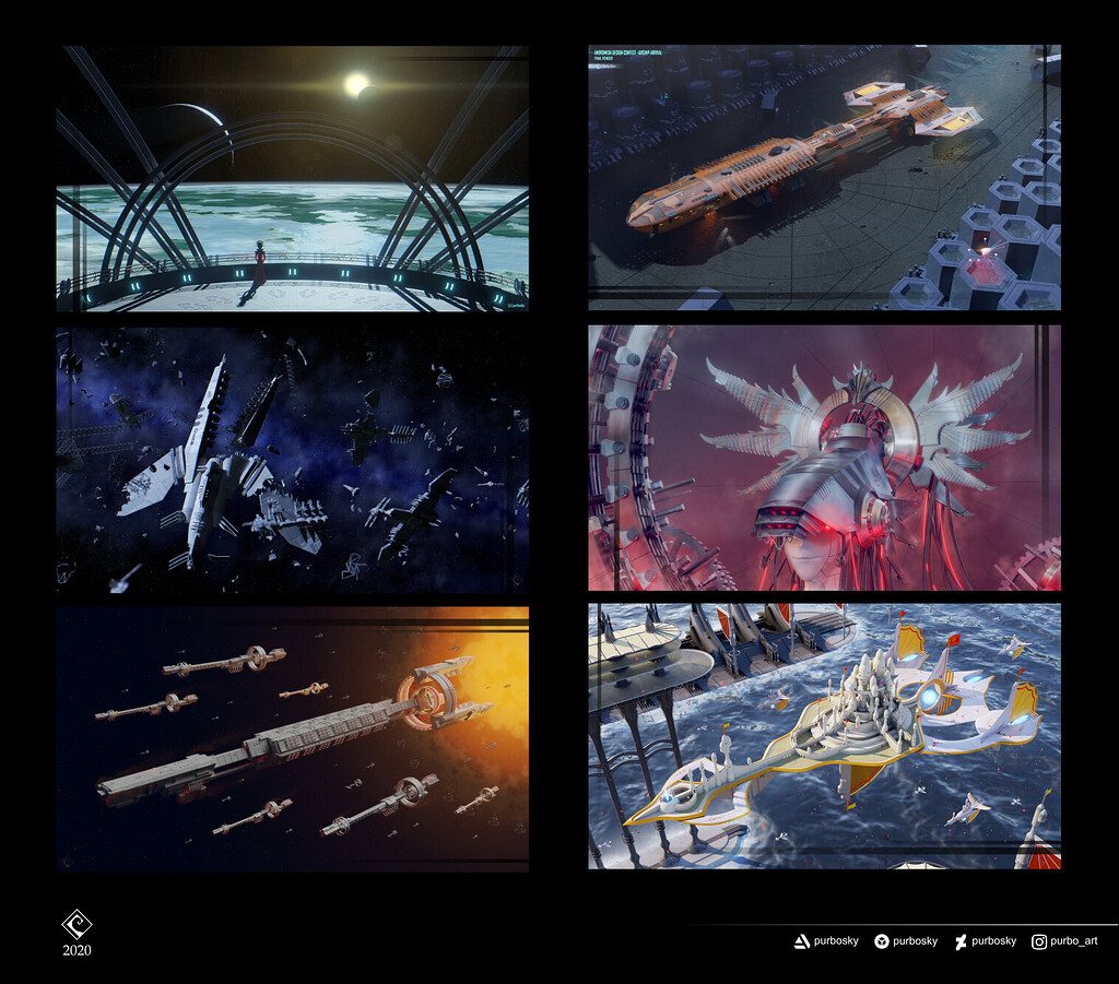 Best 6 Of 2020 Finished Projects Blendermania3d