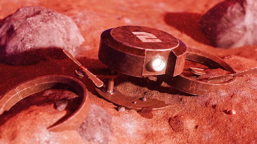 Drone stranded on Mars - Finished Projects - Blendermania3D