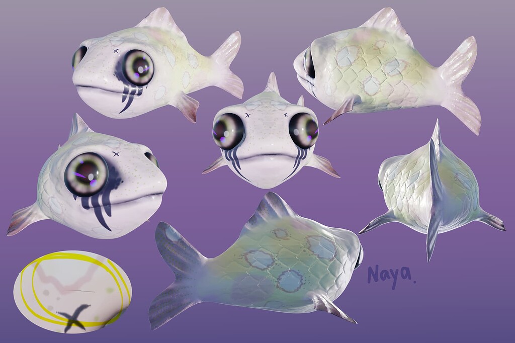 Fish sculpt - Finished Projects - Blendermania3D