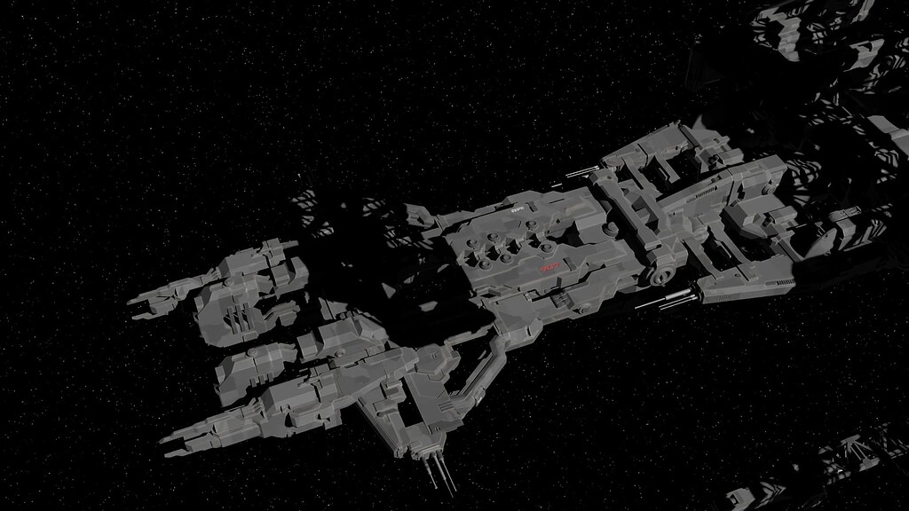 Spaceship Kitbash Pack - Finished Projects - Blendermania3D