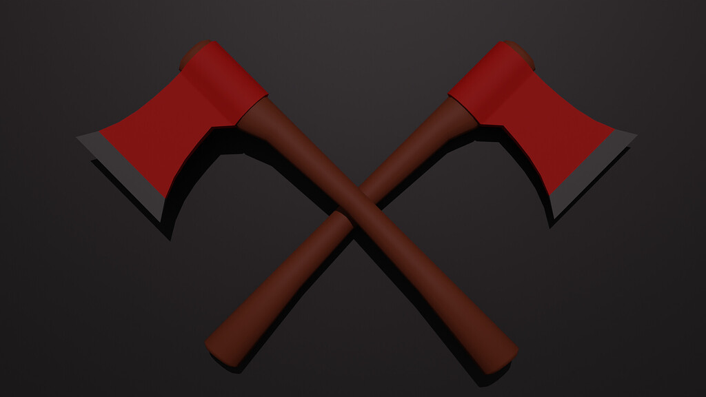 You've been axed - Finished Projects - Blendermania3D