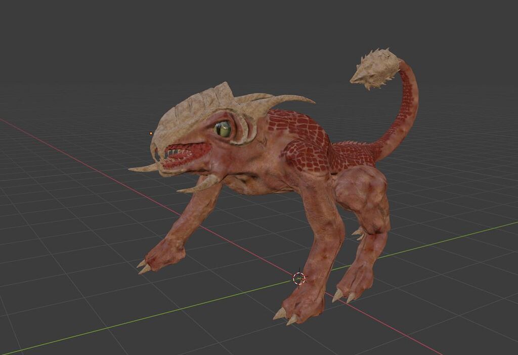 Demon Model - Finished Projects - Blendermania3D