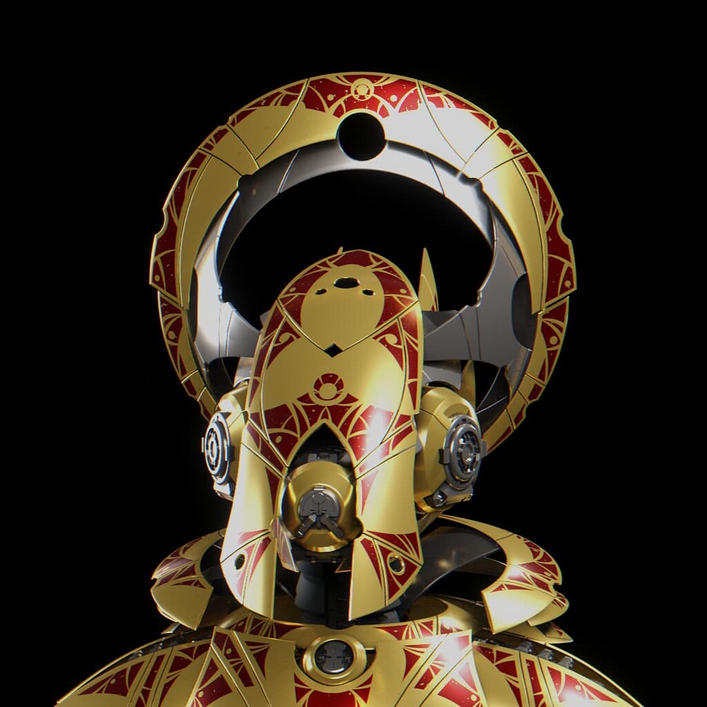 Mech-RA - Finished Projects - Blendermania3D