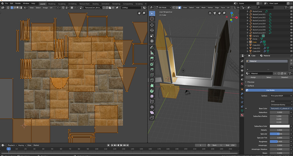 Issue with smart UV project - Texturing & Materials - Blendermania3D