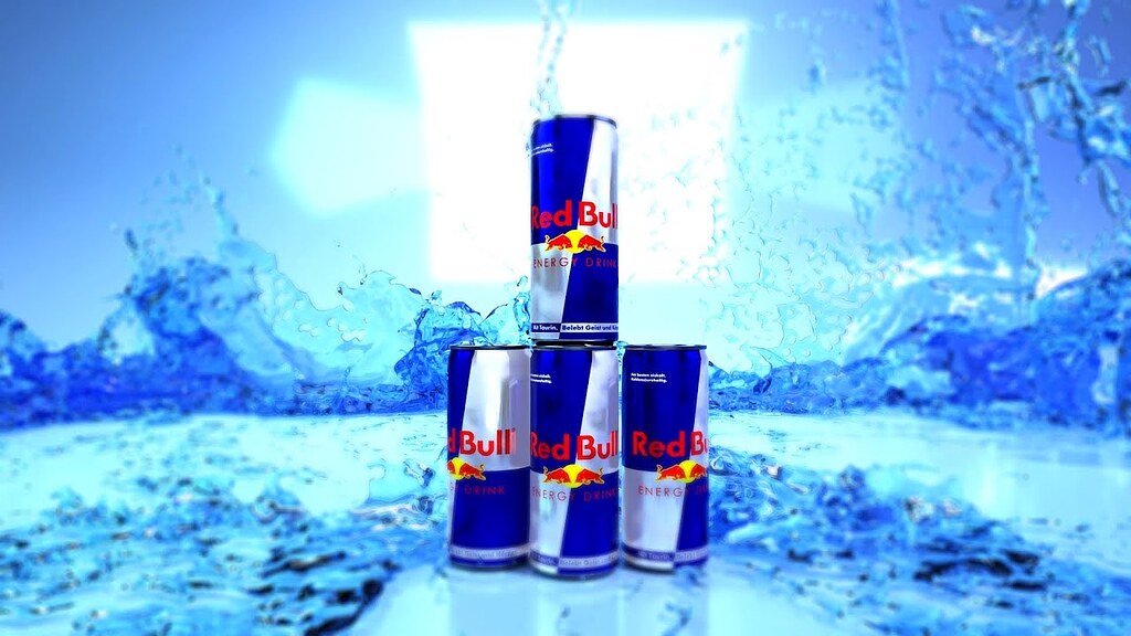 Red Bull VFX Animation Video - General - Blendermania3D