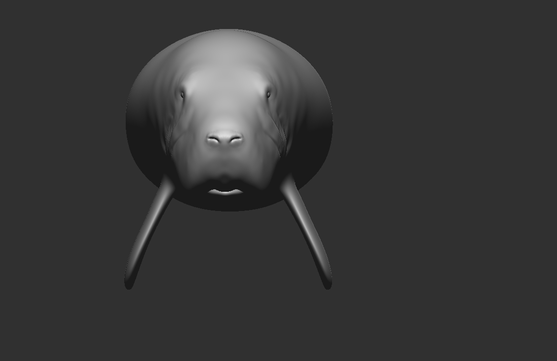 Manatee Paid Gig (Thanks Po!) - Works in Progress - Blendermania3D