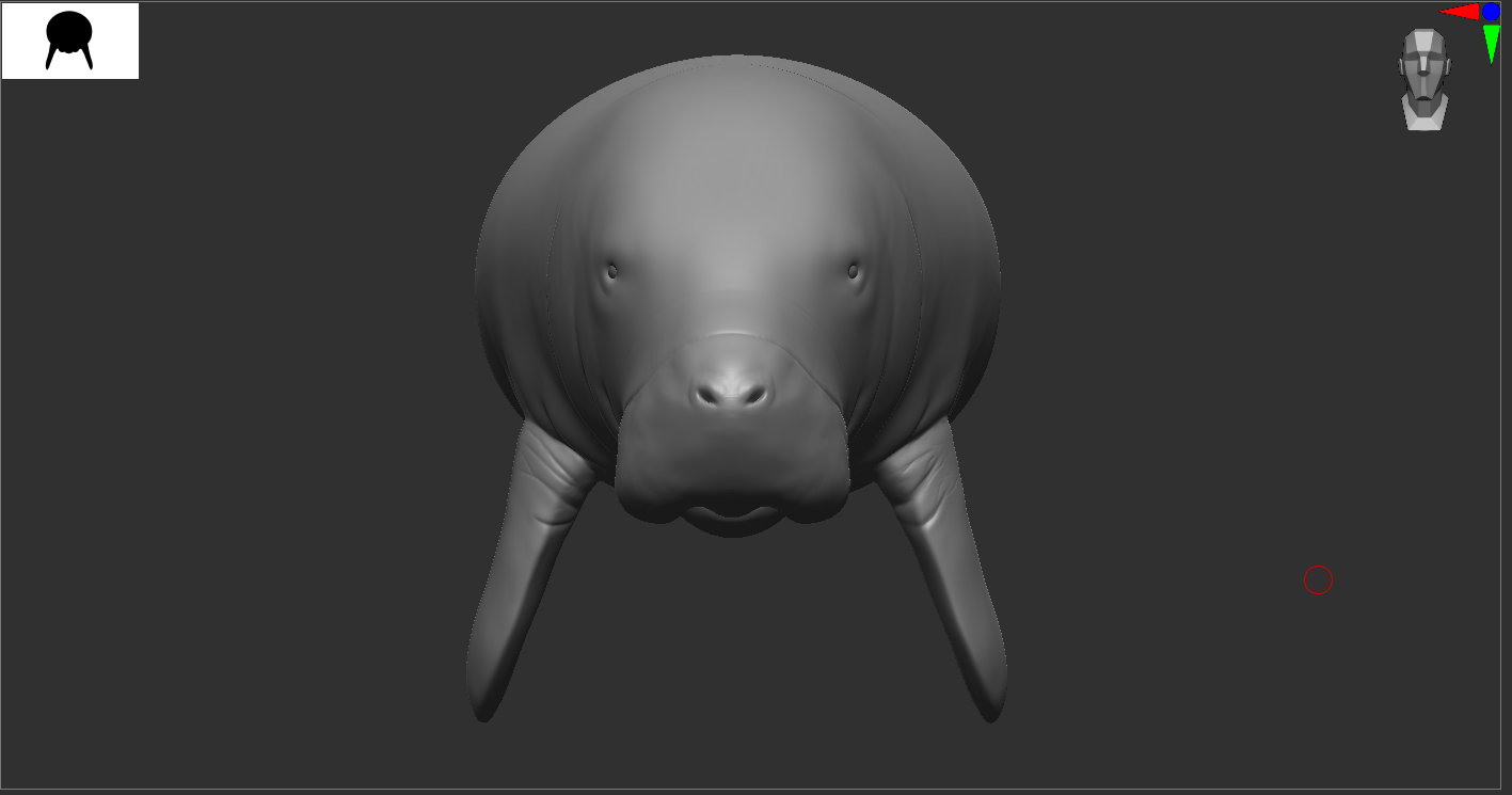 Manatee Paid Gig (Thanks Po!) - Works in Progress - Blendermania3D