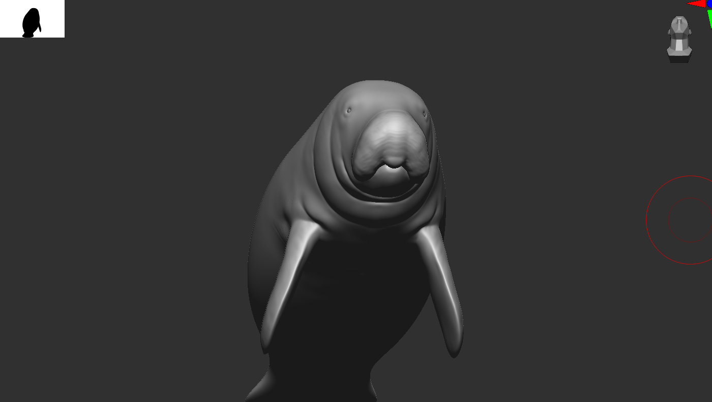 Manatee Paid Gig (Thanks Po!) - Works in Progress - Blendermania3D